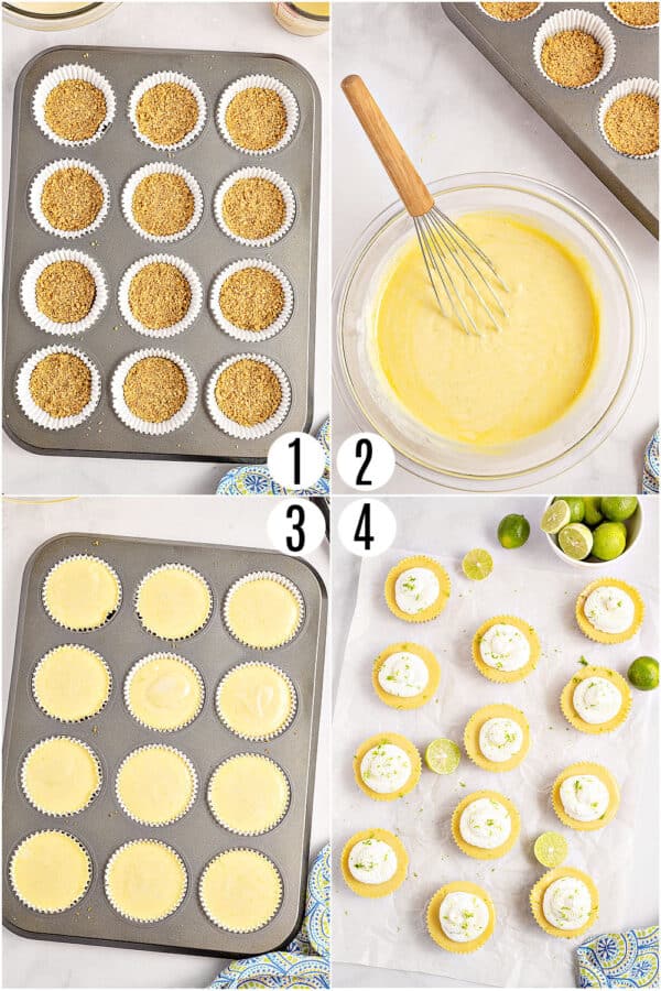 Mini Key Lime Pies Recipe - Shugary Sweets