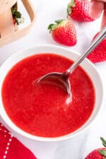 Easy Homemade Strawberry Syrup Recipe