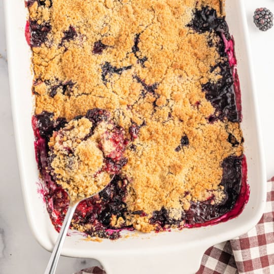 Berry Crumble Recipe - Shugary Sweets