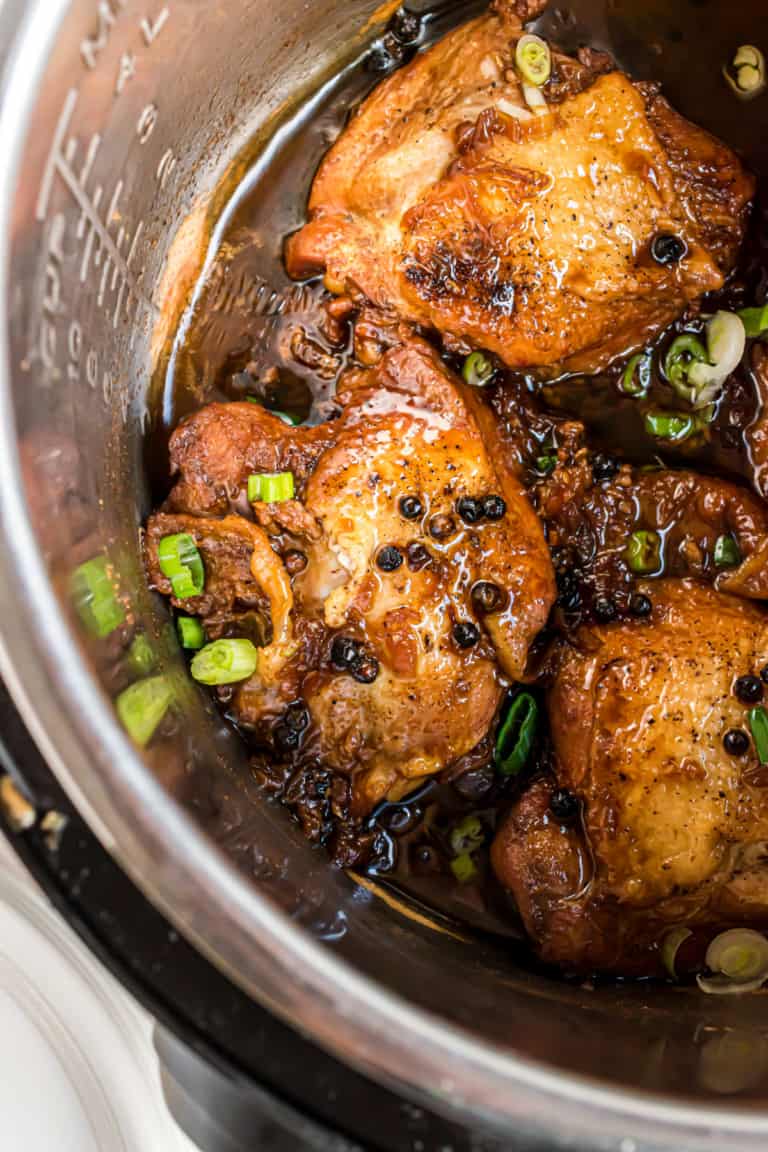 Instant Pot Chicken Adobo Recipe - Shugary Sweets