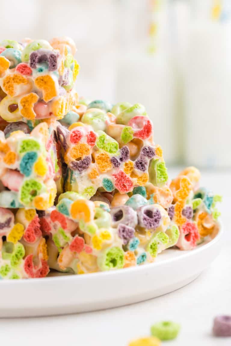Froot Loop Treats Recipe - Shugary Sweets