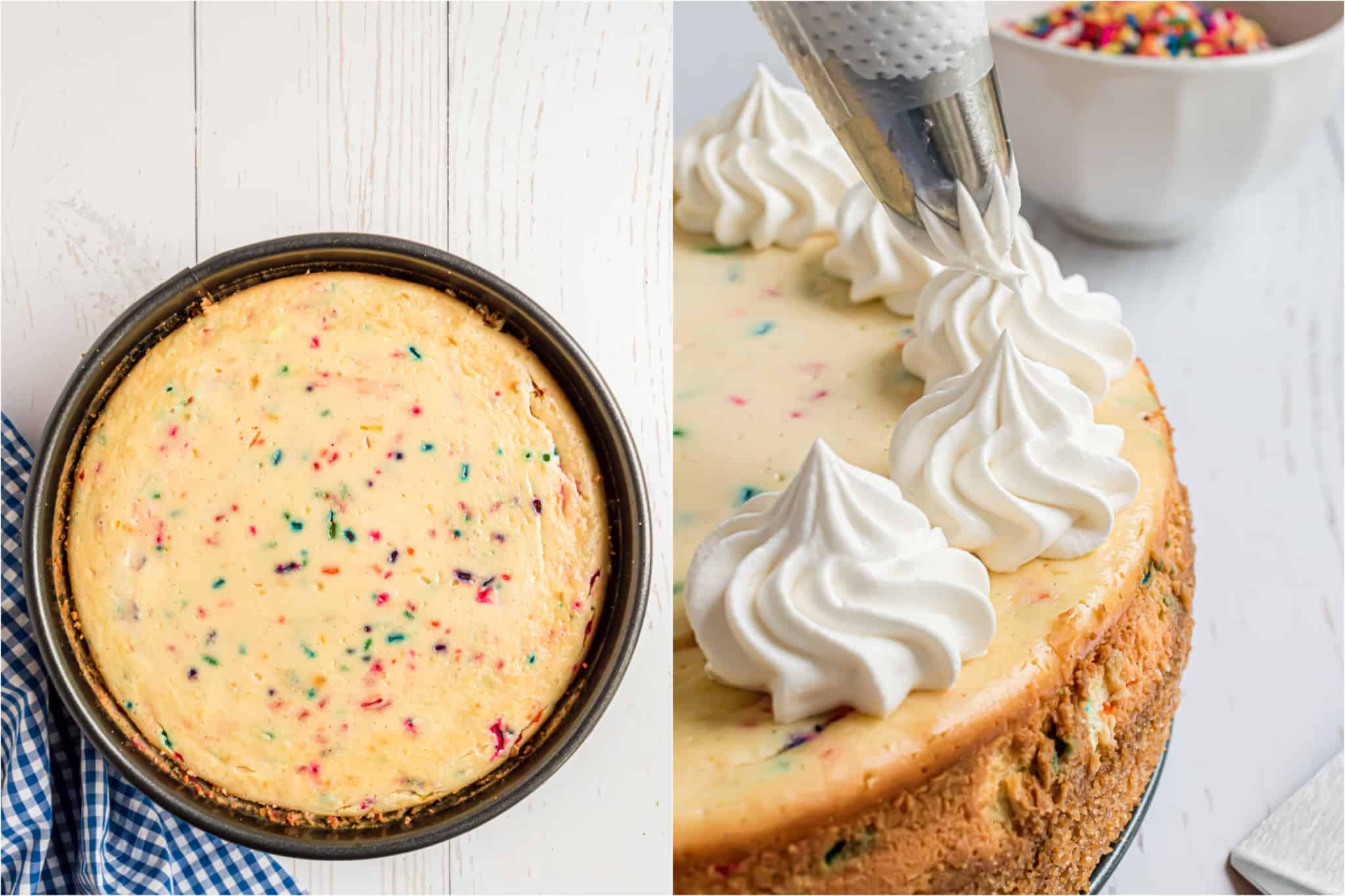 Funfetti Cheesecake Recipe