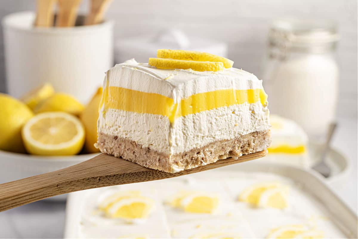 Lemon Lush Recipe - Shugary Sweets
