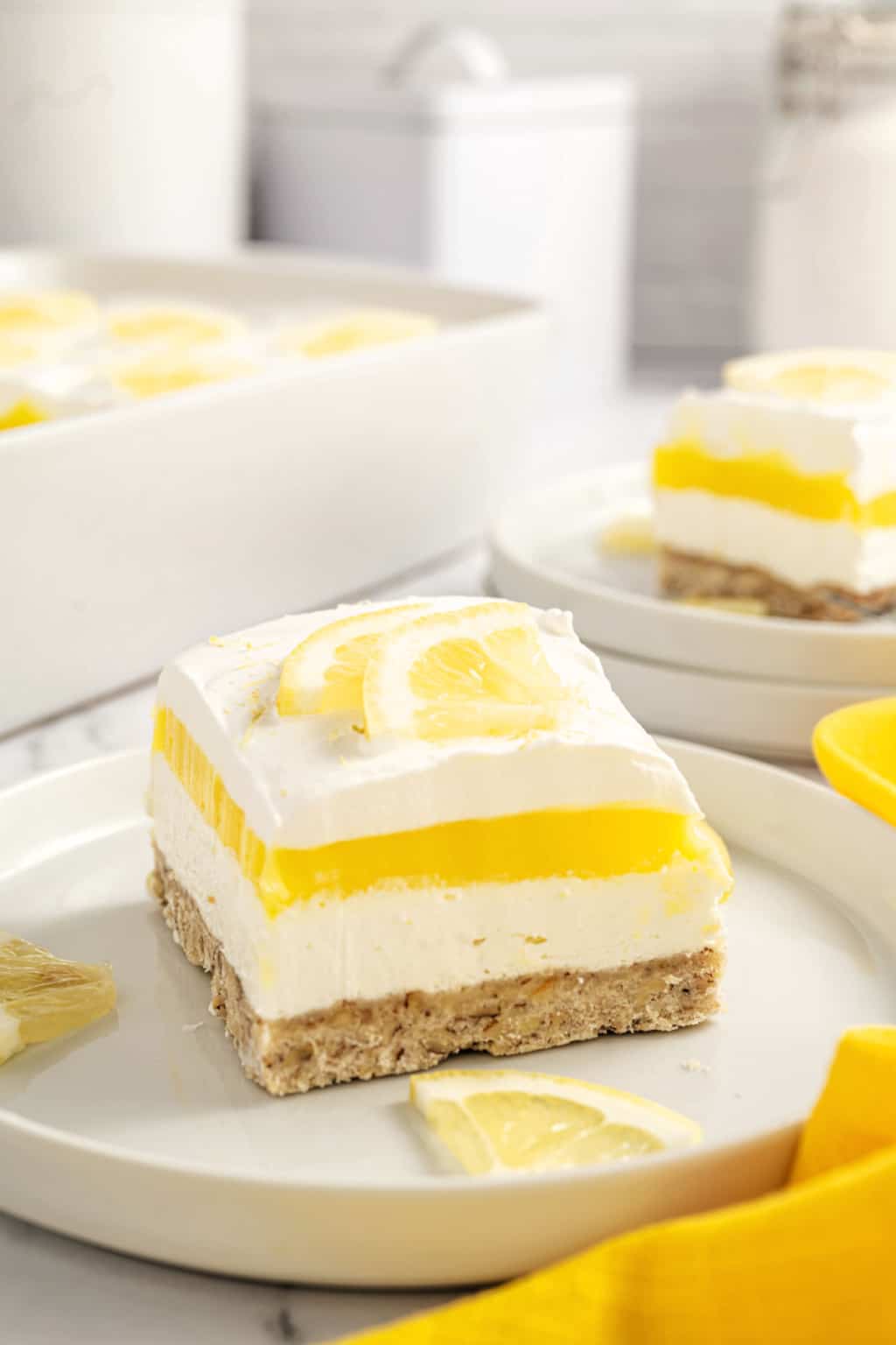 Lemon Lush Recipe - Shugary Sweets