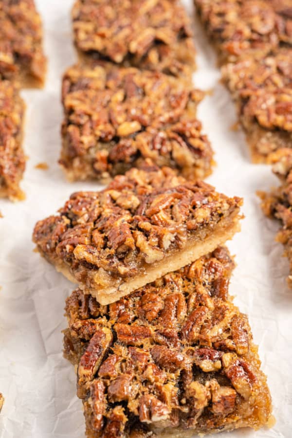 Pecan Pie Bars Recipe - Shugary Sweets