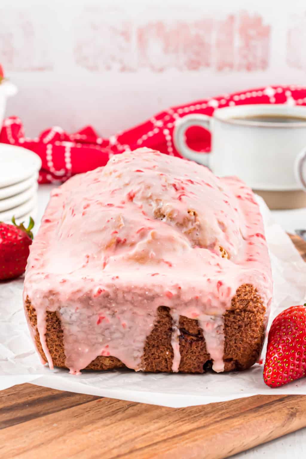 Strawberry Bread Recipe - Shugary Sweets