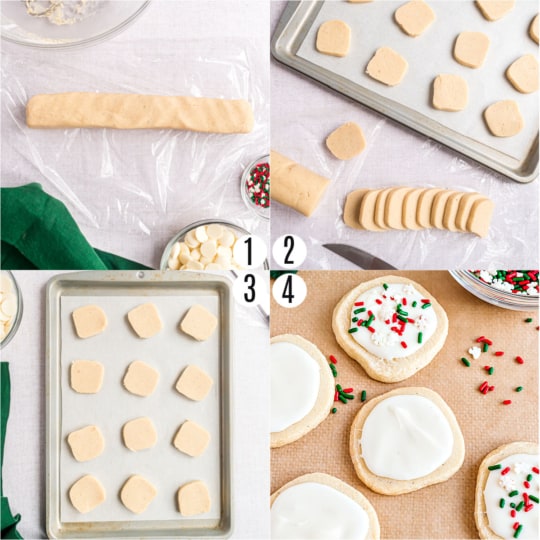Christmas Shortbread Cookies - Shugary Sweets