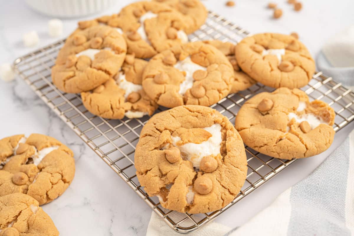 Fluffernutter Cookies