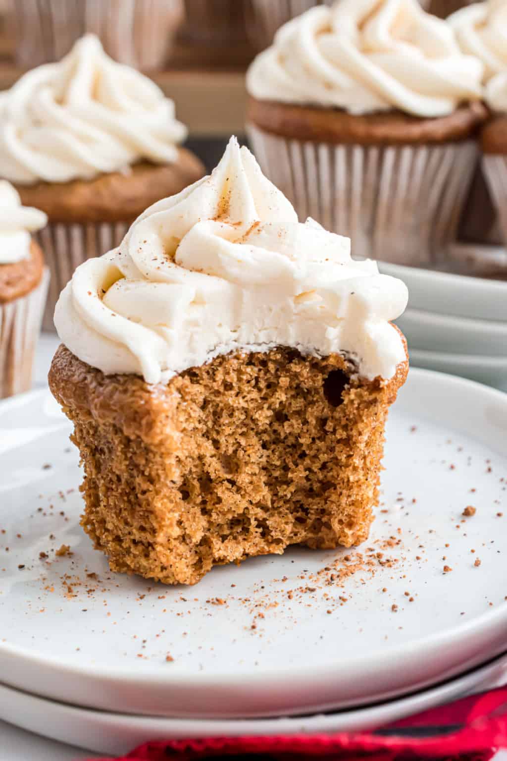 Gingerbread Cupcakes Recipe - Shugary Sweets