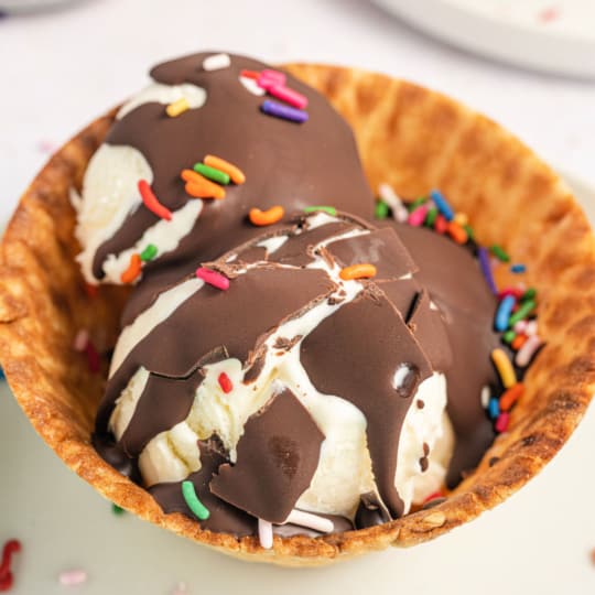 Magic Shell Recipe - Shugary Sweets