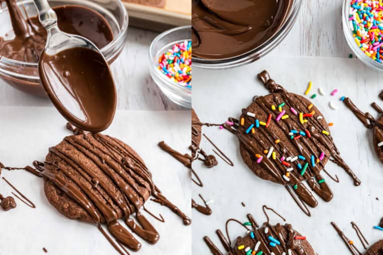 Easy Chocolate Shortbread Cookies Recipe