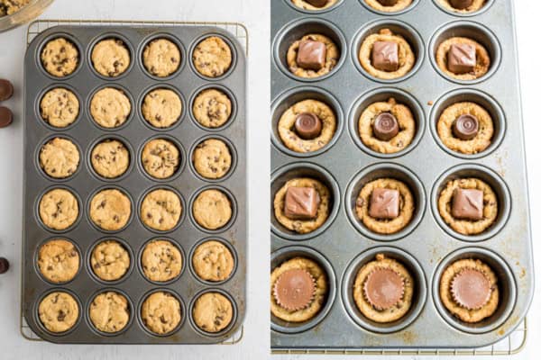 Easy Chocolate Chip Cookie Cups Recipe