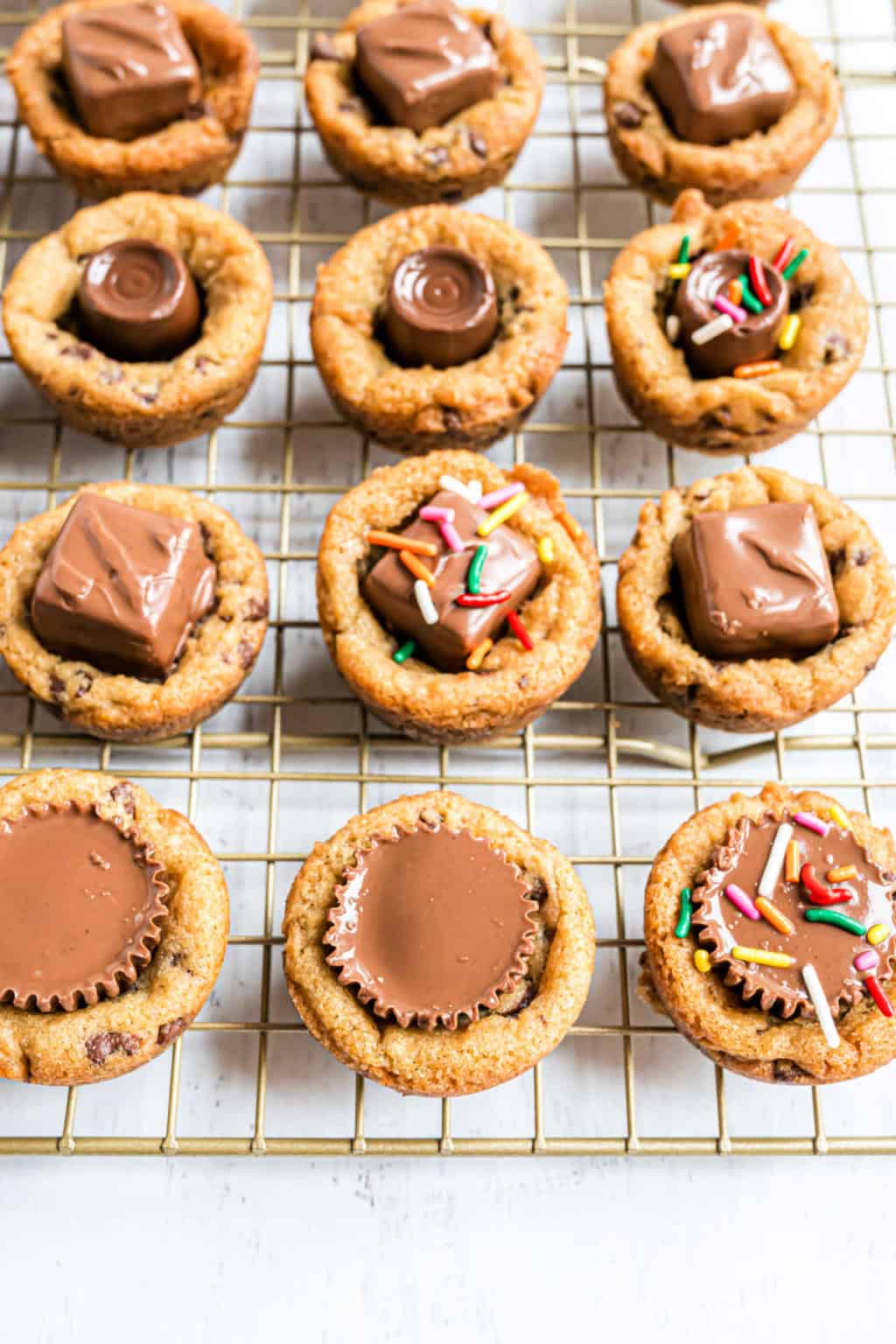 Easy Chocolate Chip Cookie Cups Recipe