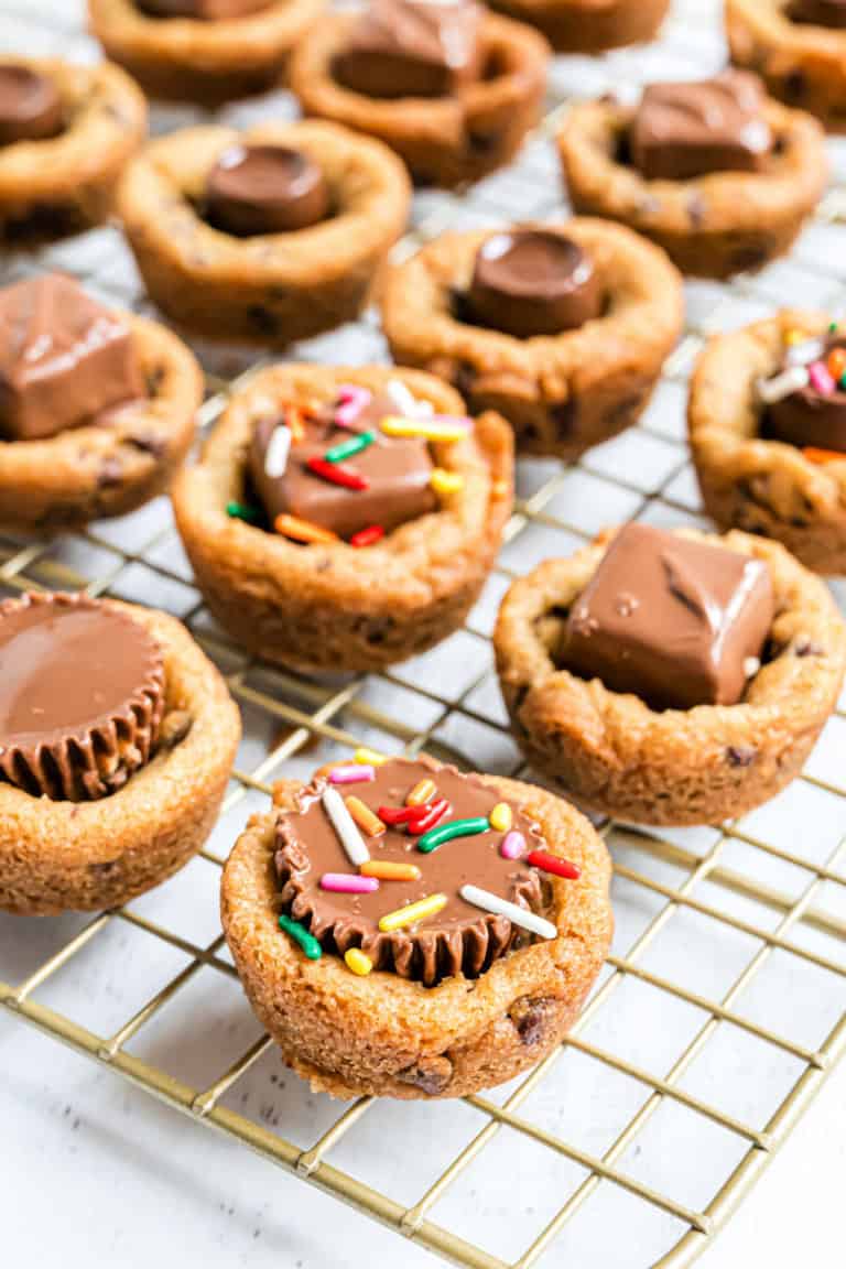 Easy Chocolate Chip Cookie Cups Recipe