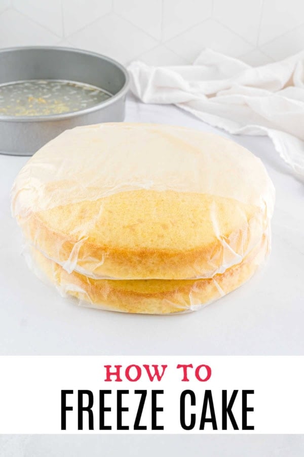 How to Freeze Cake - Shugary Sweets