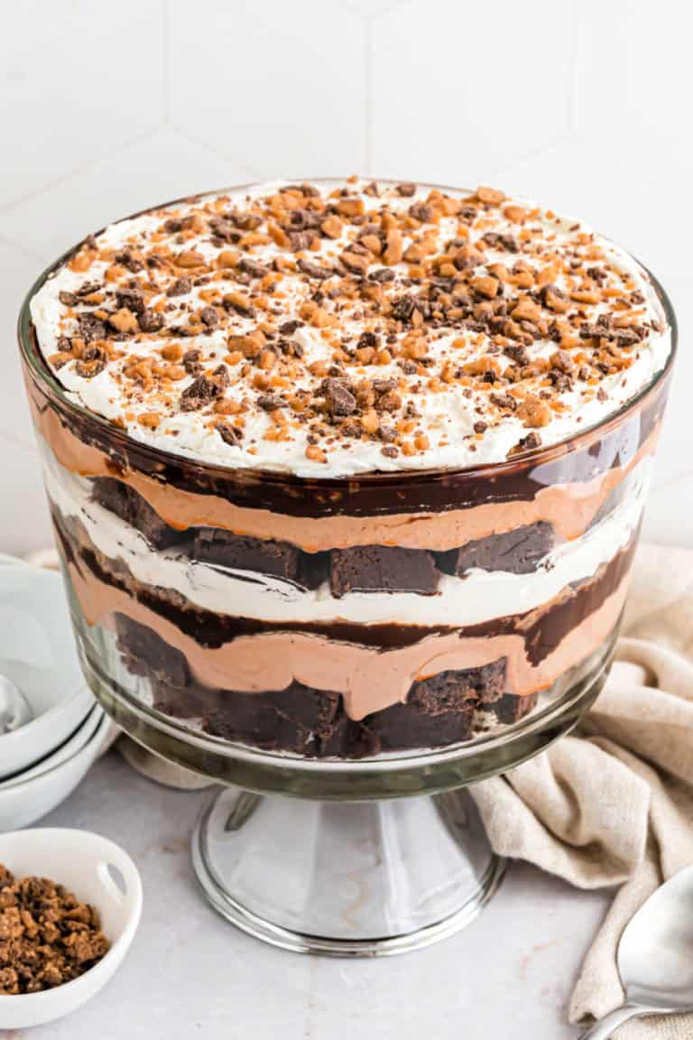 Easy Chocolate Brownie Trifle