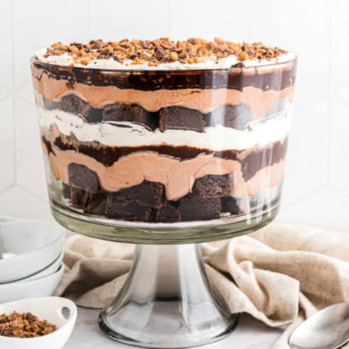 Easy Chocolate Brownie Trifle