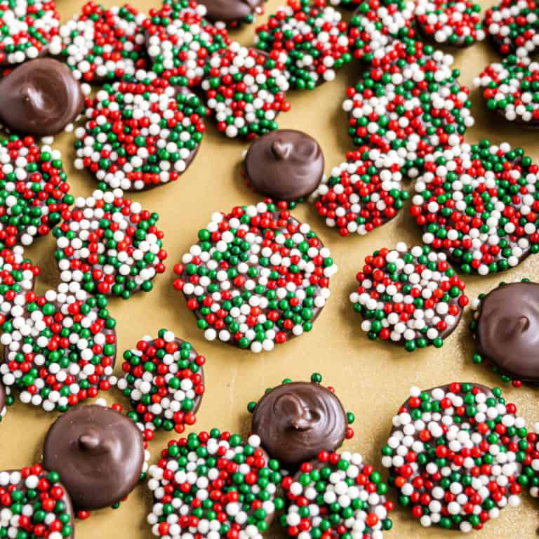 Homemade Chocolate Nonpareils Candy