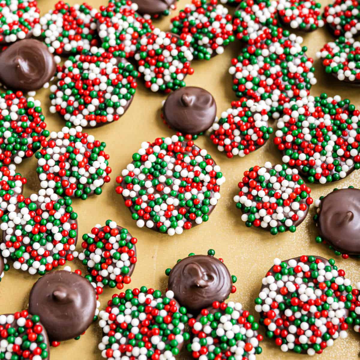Homemade Chocolate Nonpareils Candy