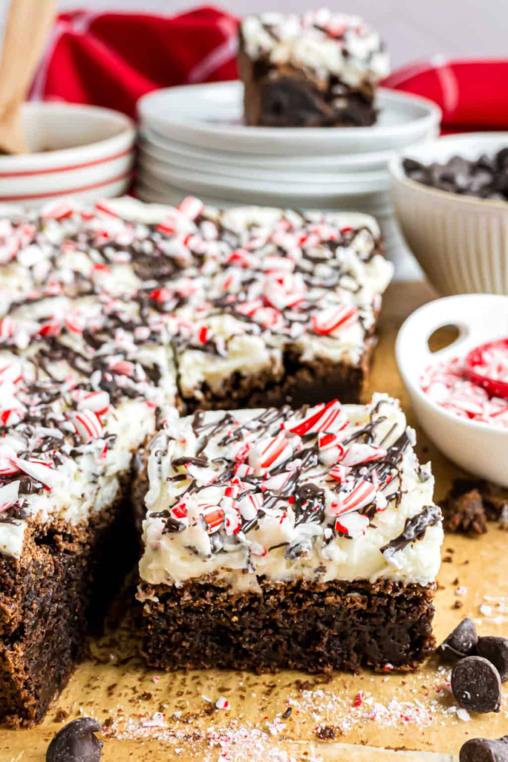 Easy Peppermint Brownies Recipe
