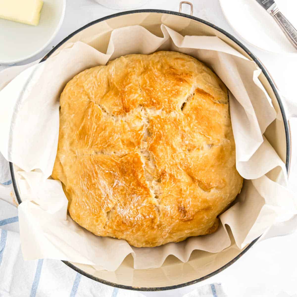 No Knead Artisan Bread