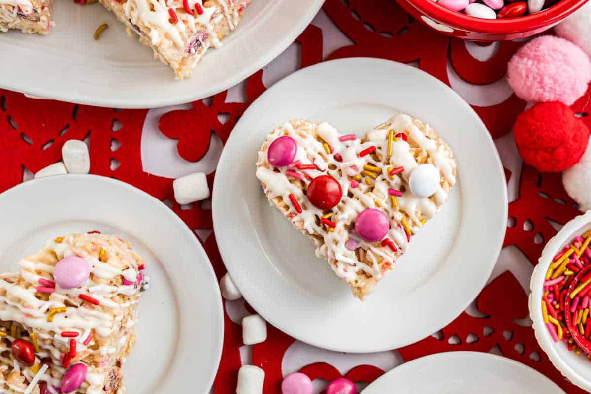 Valentine's Rice Krispie Treats