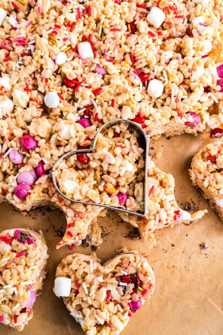 Valentine's Rice Krispie Treats