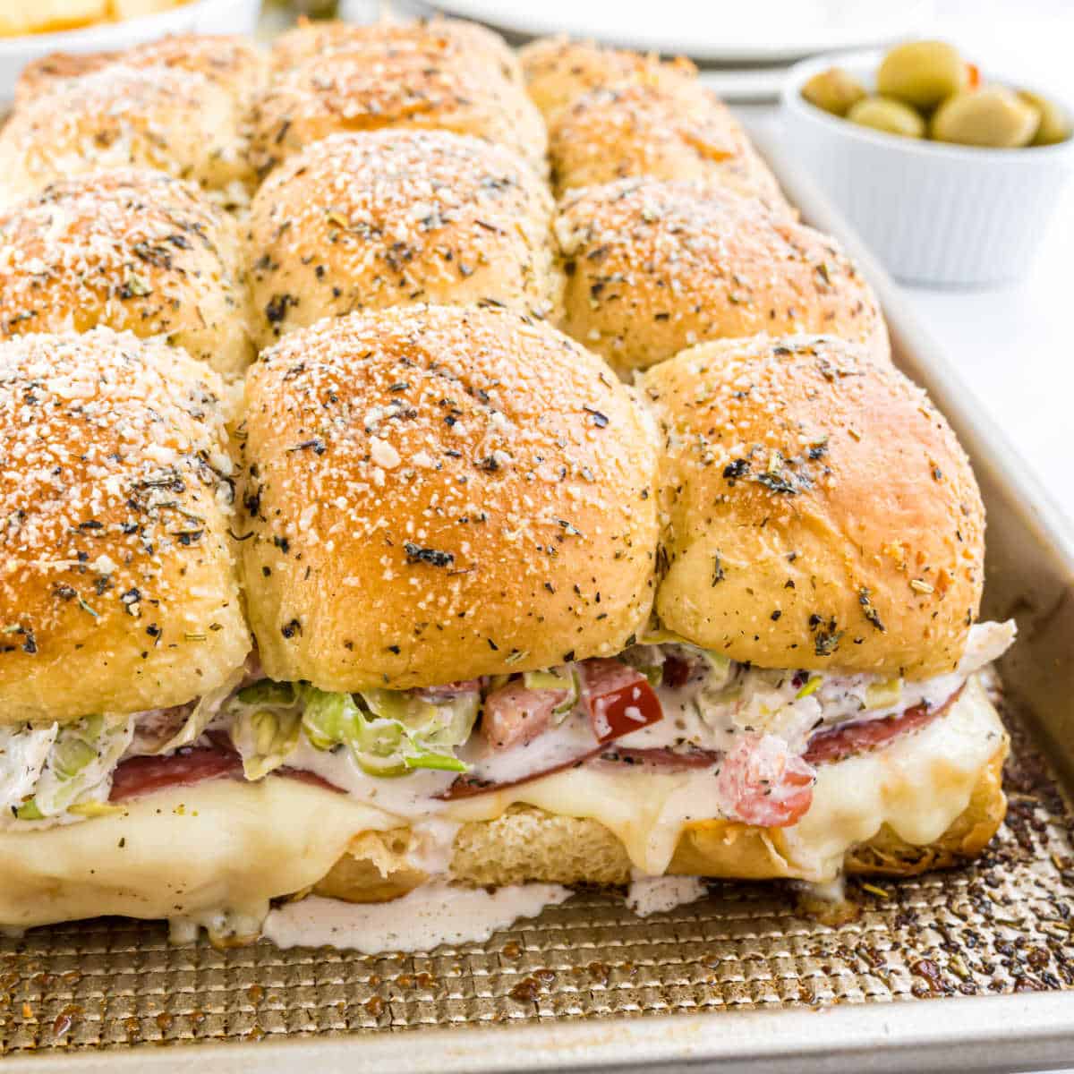 Italian Grinder Sliders Recipe