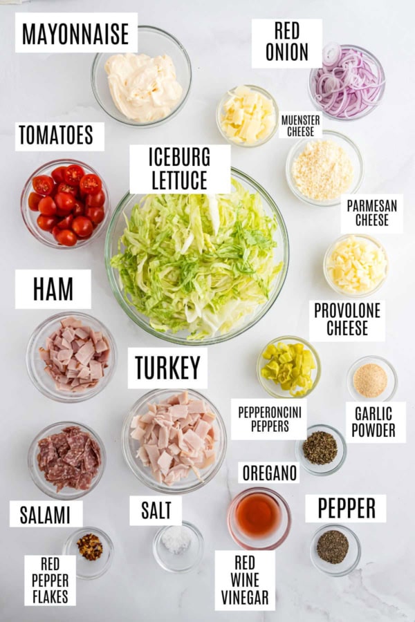 Italian Grinder Salad Recipe
