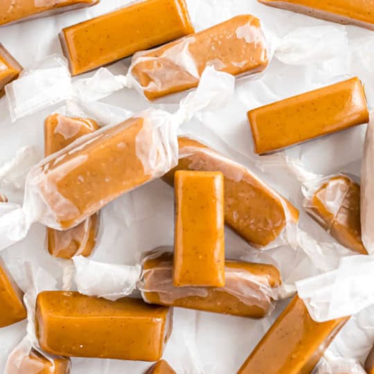 Soft Homemade Caramels Recipe - Shugary Sweets