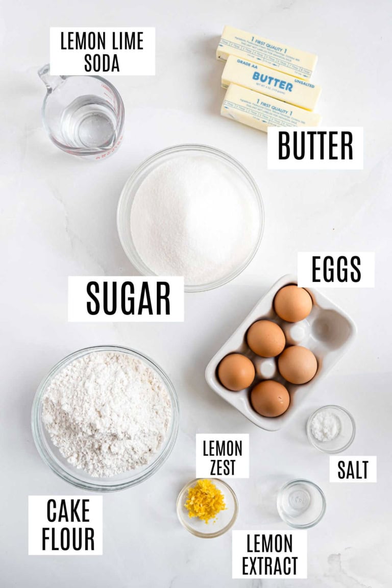 Lemon Pound Cake Recipe